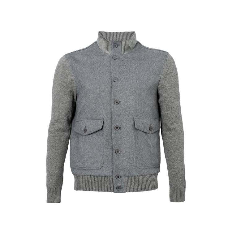 Cashmere Jacket with Rex Fur – Reggenza